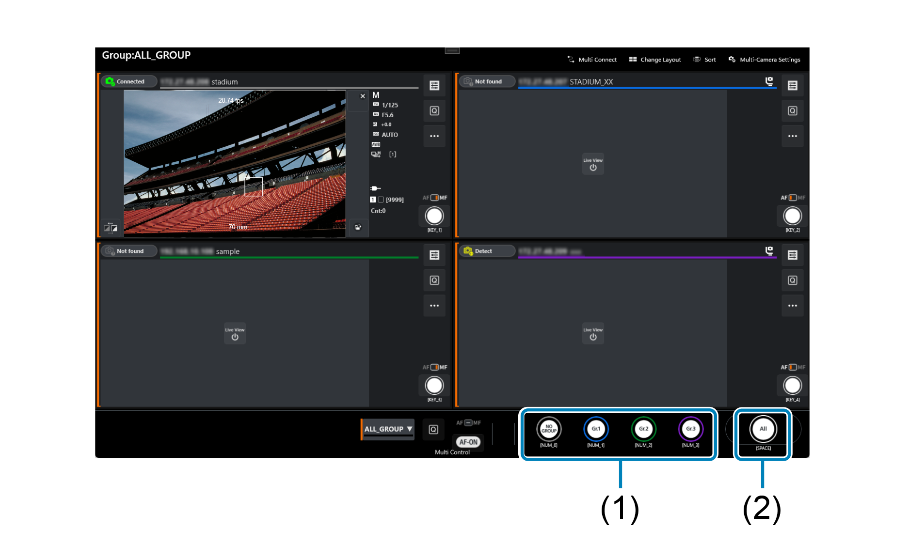 Canon : Product Manual : EOS Multi Remote : Remote Shooting