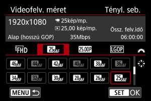 Canon : Product Manual : EOS R6 Mark III : Slow/Fast Motion Movie