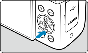 Canon : Product Manual : PowerShot V1 : Switching the Screen Display