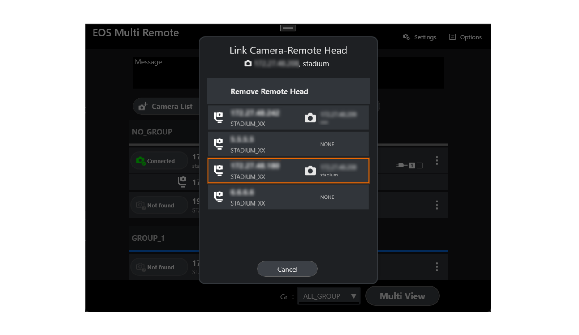Canon : Product Manual : EOS Multi Remote : Connecting the EMR App and ...