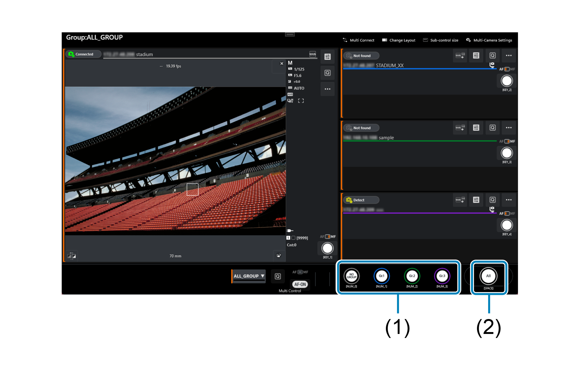 Canon : Product Manual : EOS Multi Remote : Remote Shooting
